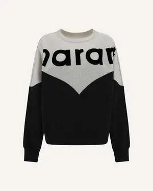 MARANT ETOILE Marant Étoile Cotton Houston Sweatshirt - Grey