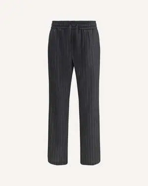 Dolce & Gabbana Wool Pinstriped Trousers - Grey