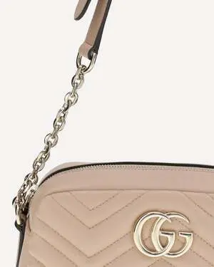 Gucci Gg Marmont Shoulder Bag - Pink