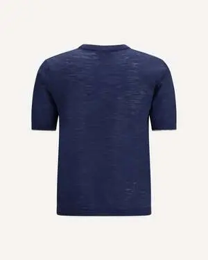 BROOKSFIELD Short-sleeved Linen Blend Shirt
