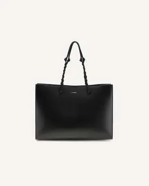 JIL SANDER Tangle Tote Bag - Black