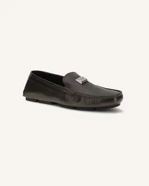 Dolce & Gabbana Dg Driver Loafers - Brown