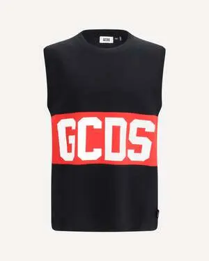 Gcds Tank Top With Logo Band