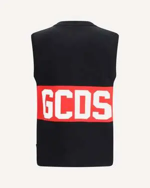 Gcds Tank Top With Logo Band