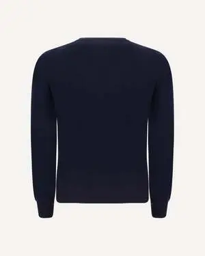 Brunello Cucinelli Virgin Wool Sweater - Blue