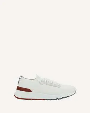 Brunello Cucinelli Cotton Lace-up Sneakers
