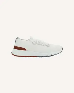 Brunello Cucinelli Cotton Lace-up Sneakers