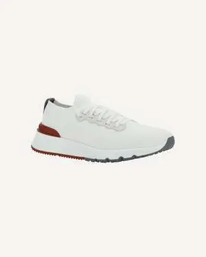 Brunello Cucinelli Cotton Lace-up Sneakers