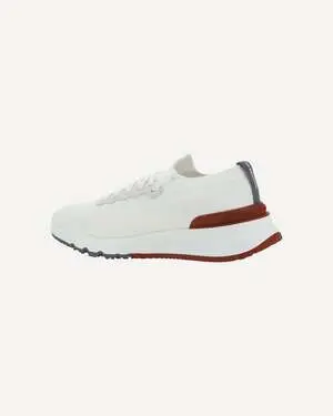 Brunello Cucinelli Cotton Lace-up Sneakers