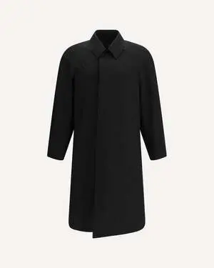Prada Single-breasted Coat With Long Sleeves