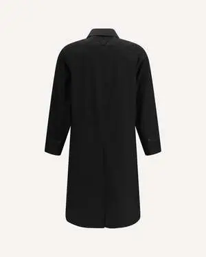 Prada Single-breasted Coat With Long Sleeves