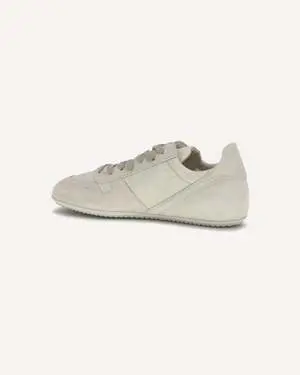 Rick Owens Fabric And Leather Lace-up Sneakers