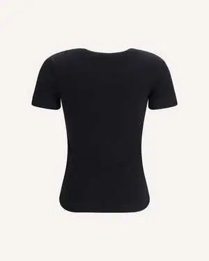 Pinko Brugherio T-shirt With Embroidered Love Birds Logo