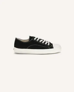 Moschino Canvas Couture Lace-up Sneakers