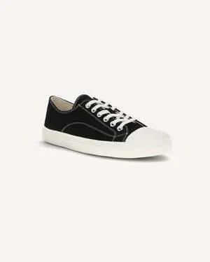Moschino Canvas Couture Lace-up Sneakers