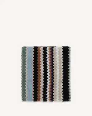 Missoni Zig Zag Patterned Cotton Towel Sex - Brown