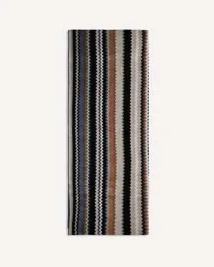 Missoni Zig Zag Patterned Cotton Towel Sex