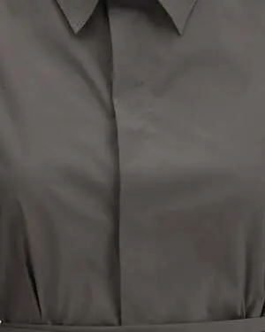 SA SU PHI Cotton Polyester Blend Belted Shirt