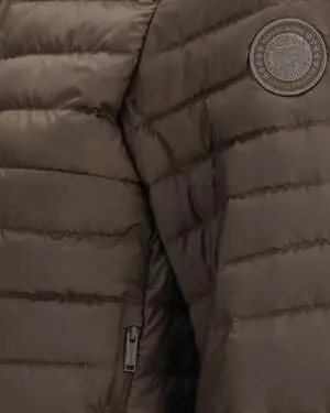 Canada Goose Aethera Tonal Label Hooded Jacket - Brown