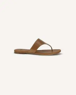 FRANCESCO RUSSO Leather Flip Flops