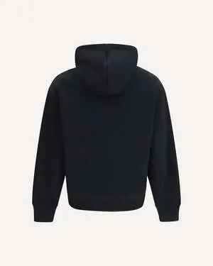 Maison Kitsuné Embroidered Logo Cotton Hoodie