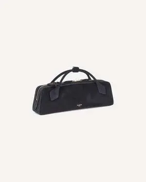 Alaïa Le Teckel Clutch - Black