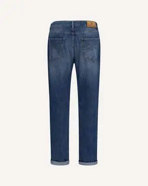 Brunello Cucinelli Straight Five-pocket Jeans In Cotton