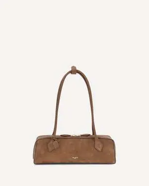Alaïa Le Teckel Shoulder Bag - Brown