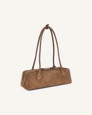 Alaïa Le Teckel Shoulder Bag - Brown