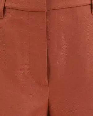 Brunello Cucinelli Wide-leg Linen Pants With Elastic Waistband