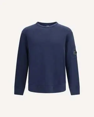 C.P. COMPANY Crewneck Sweatshirt With Sleeve Pocket