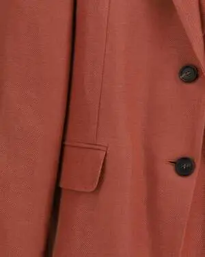Brunello Cucinelli Single-breasted Linen Blazer