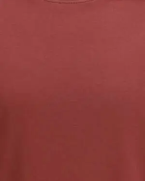 Brunello Cucinelli Cotton T-hirt - Bordeaux