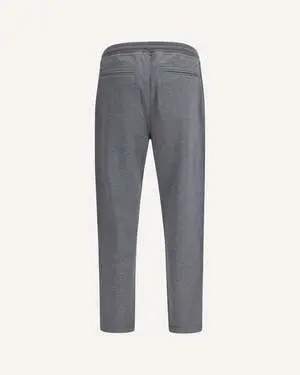 Brunello Cucinelli Straight Leg Pants In Stretch Cotton