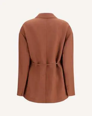 Brunello Cucinelli Monili-embellished Belted Blazer