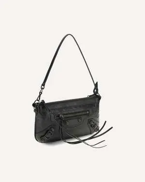 Balenciaga Le City Clutch Bag - Black