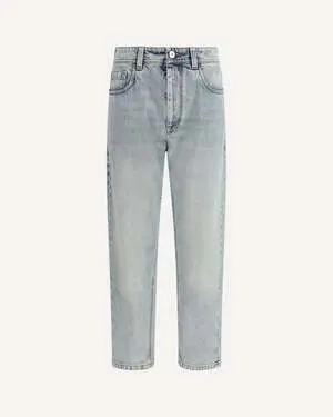 Brunello Cucinelli Straight Leg Jeans - Light Blue