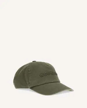 Max Mara Washed Cotton Baseball Cap