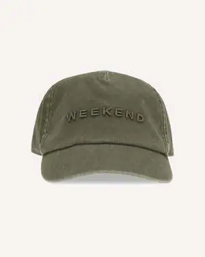 Max Mara Washed Cotton Baseball Cap