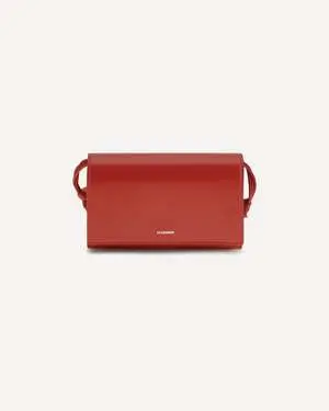JIL SANDER Tangle Crossbody Wallet - Black