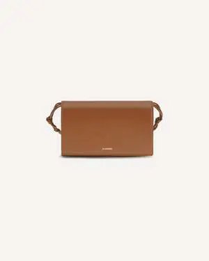 JIL SANDER Tangle Wallet With Shoulder Strap
