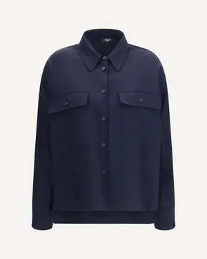 Max Mara Mulino Cropped Shirt Jacket