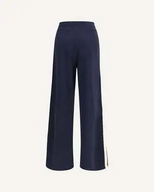 Max Mara Perdoni Cotton Jersey Wide Leg Pants