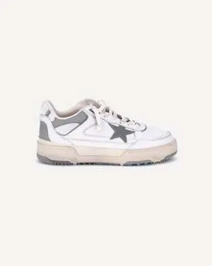 GOLDEN GOOSE Forty2 Lace Up Sneakers - Grey