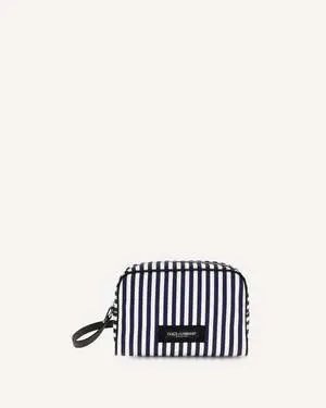 Dolce & Gabbana Striped Poplin Handbag - Multicolour