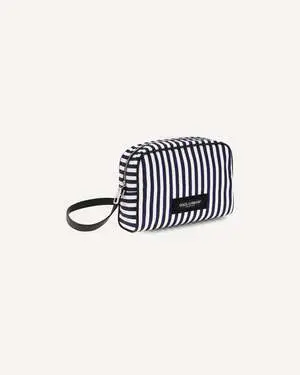 Dolce & Gabbana Striped Poplin Handbag
