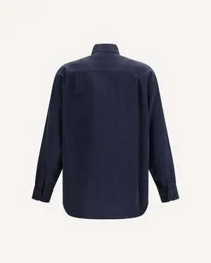Giorgio Armani Wahed Ilk Hirt With Band Collar