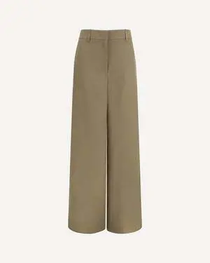 Giorgio Armani Wide Leg Linen Pants