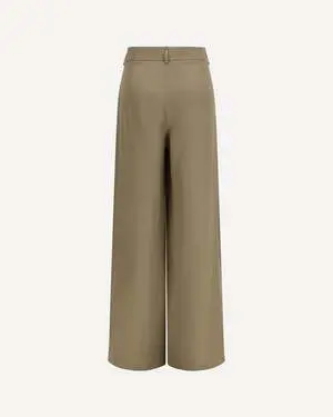 Giorgio Armani Wide Leg Linen Pants