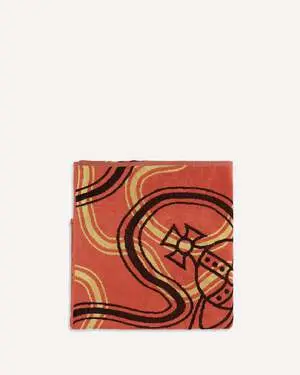 VIVIENNE WESTWOOD Cotton Beach Towel - Red
